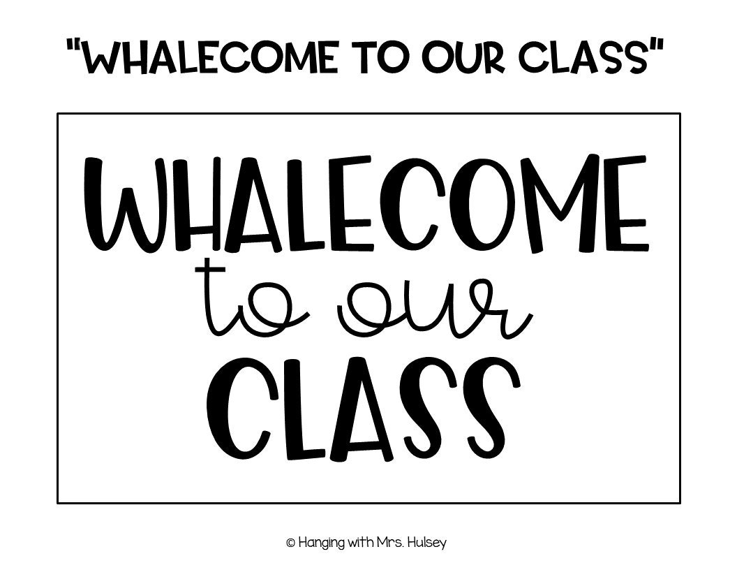 Ocean Welcome Back Bulletin Board: Classroom Decor - Etsy