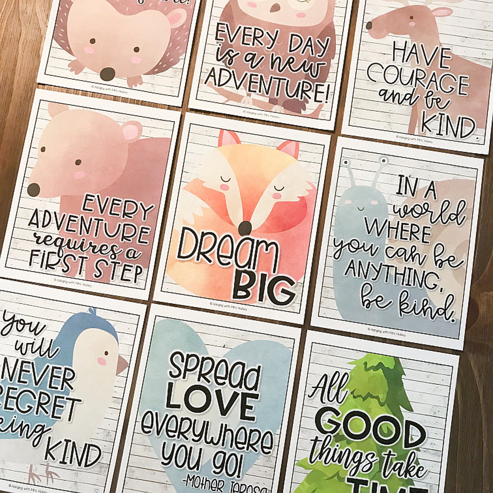 Forest Motivational Posters Forest Classroom Decor Forest Posters ...