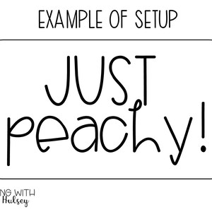 Peach Welcome Back to School Bulletin Board - Peach Classroom Decor ...