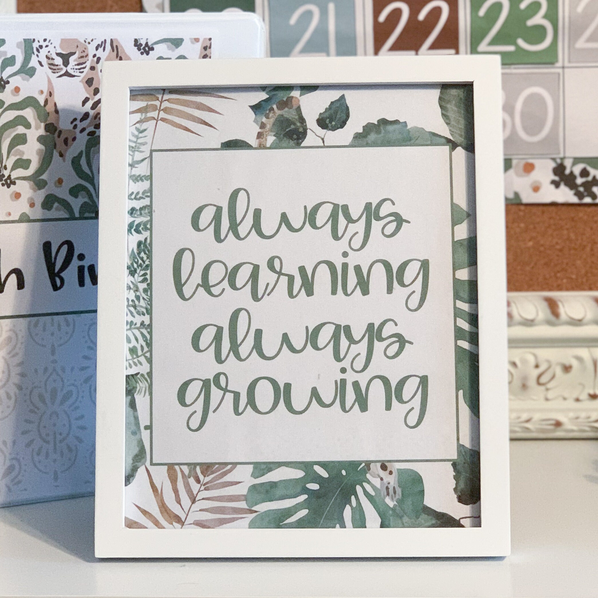 Boho Jungle Motivational Posters - Etsy