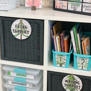 Forest Classroom Decor Bundle - Etsy