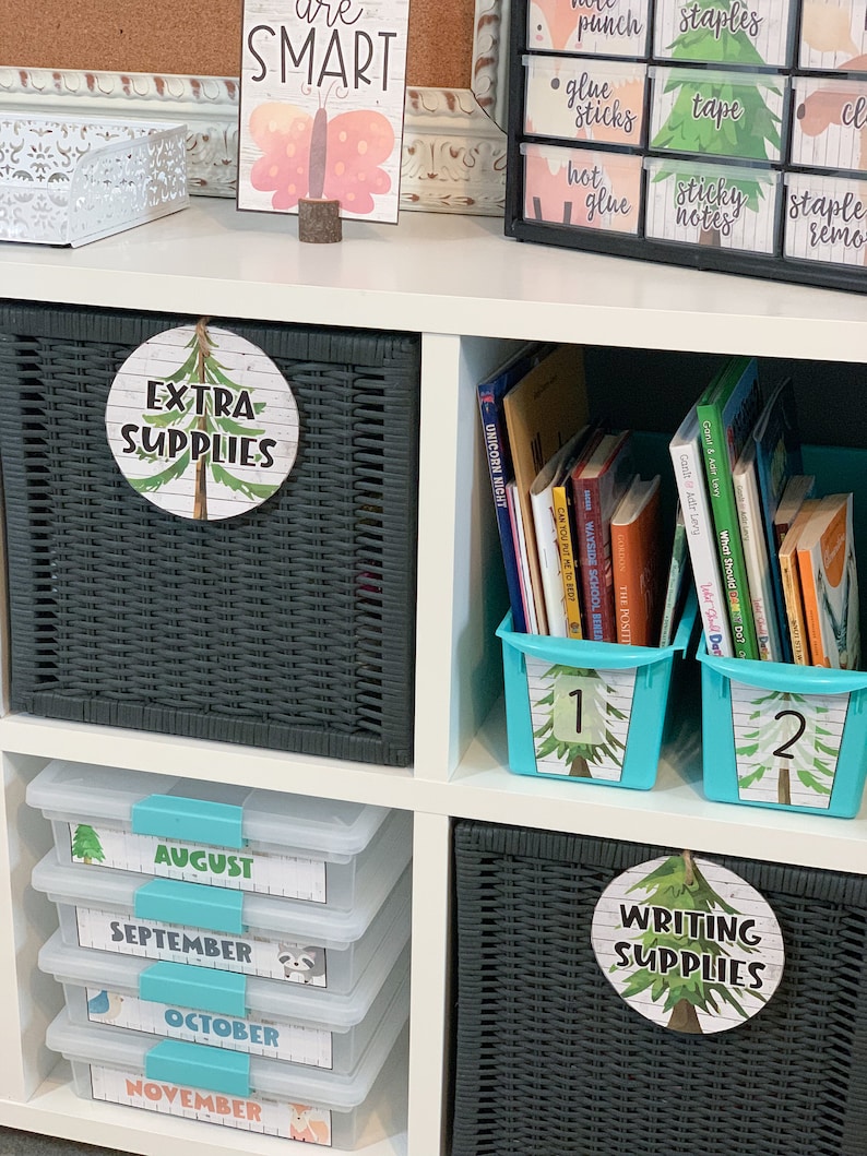 Forest Classroom Decor Bundle - Etsy