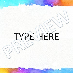 Watercolor Binder Covers and Spine Labels - Watercolor Decor ...