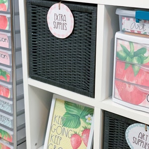 Strawberry Classroom Decor Bundle - Etsy