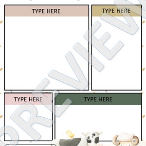 Farm Newsletter Templates - Farm Classroom - Farm Class Decor - Farm ...