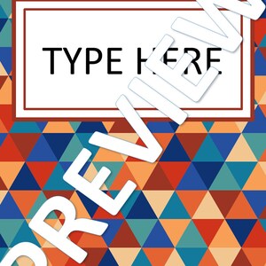 Retro Rainbow Binder Covers and Spine Labels - Retro Decor - Retro ...