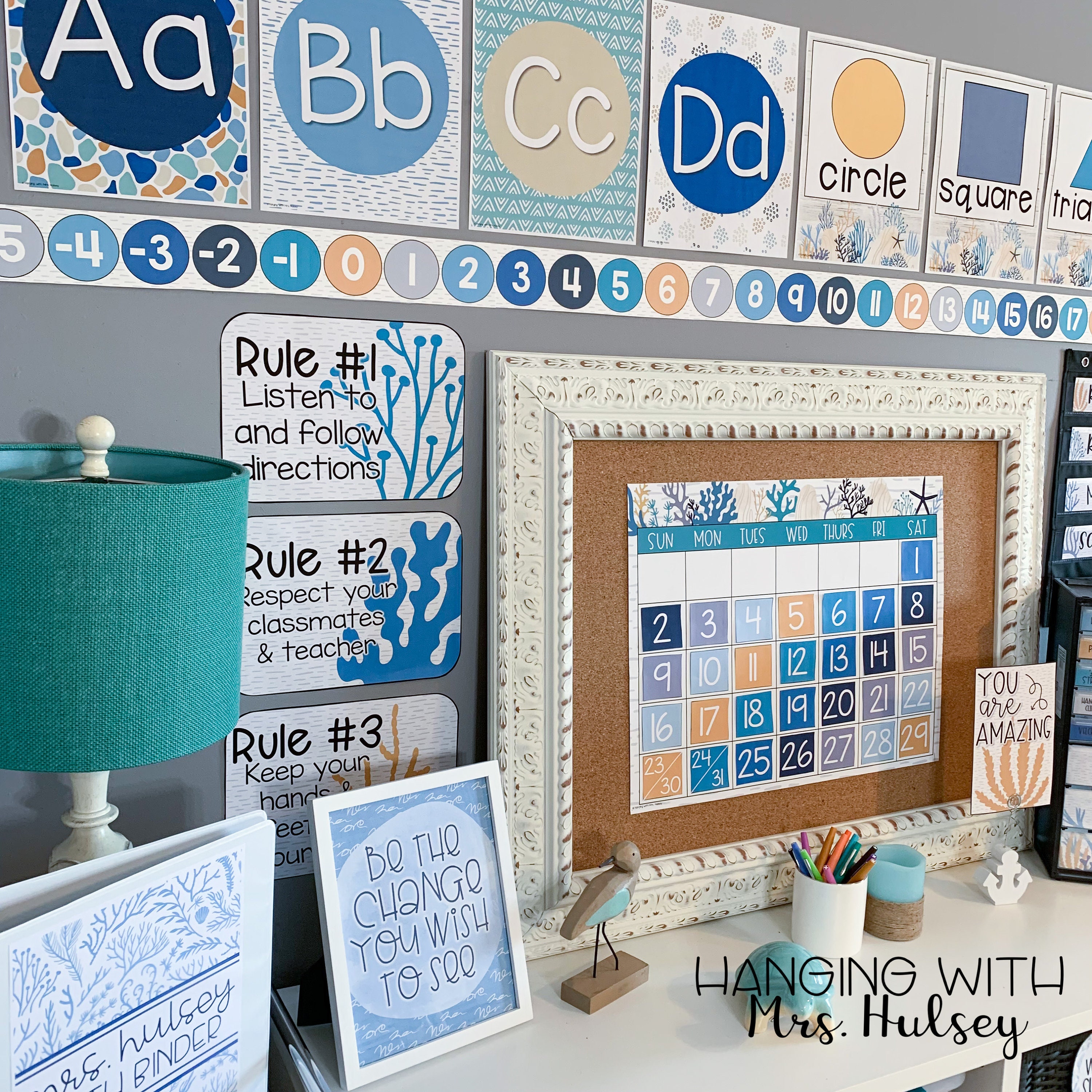 Ocean Classroom Decor Bundle - Etsy