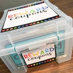 Classroom Reward Coupons (editable) - Classroom Rewards - Classroom ...
