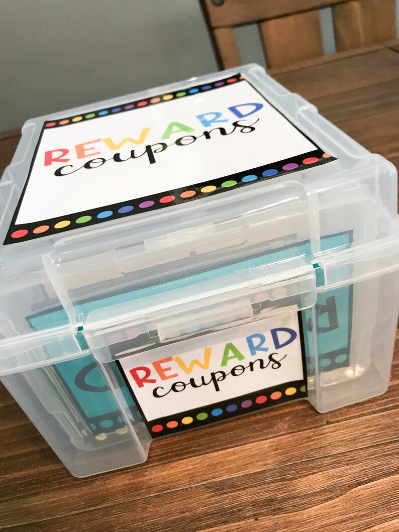 Editable Classroom Reward Coupons: 59 Designs (digital Download) - Etsy