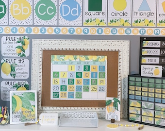 Modern Farmhouse Sunflower Classroom Decor BUNDLE Sunflower - Etsy