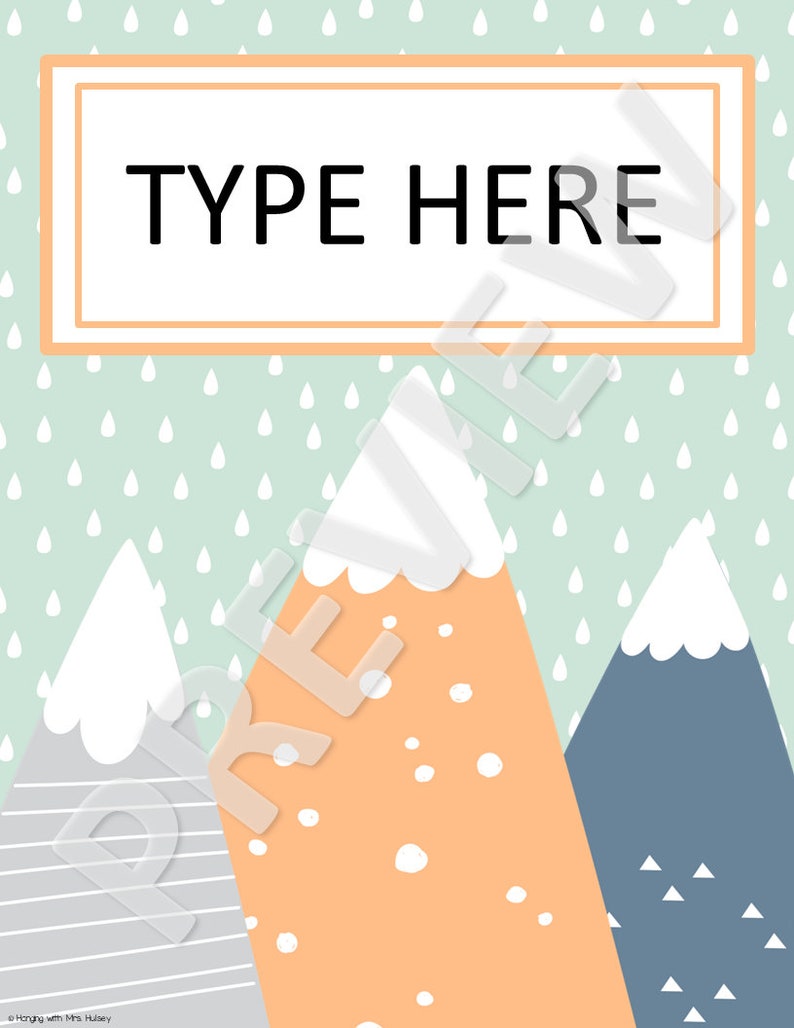 Adventure Binder Covers and Spine Labels - Etsy