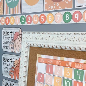 Retro Daisy Classroom Decor Bundle - Etsy