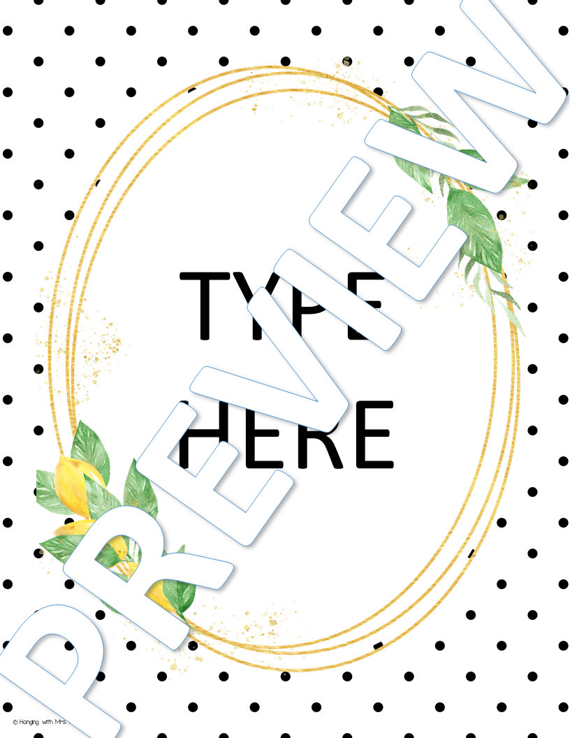 Lemon Binder Covers and Spine Labels - Etsy