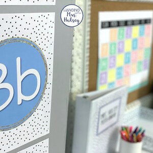 Pastel Polka Dot Classroom Decor Bundle - Etsy