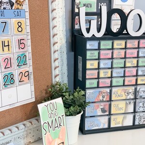 Hipster Dog Classroom Decor Bundle - Etsy