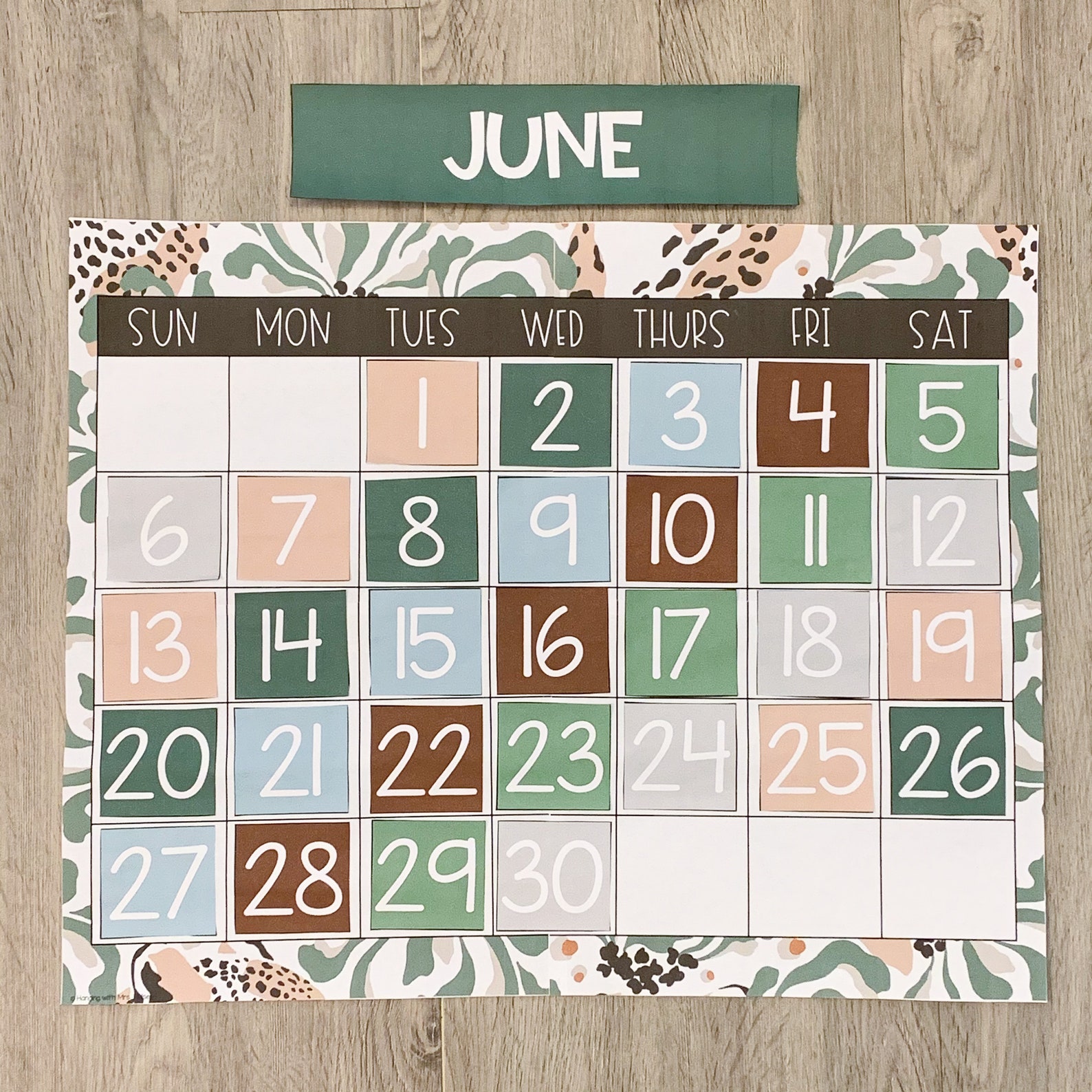 Boho Jungle Classroom Decor Bundle - Etsy