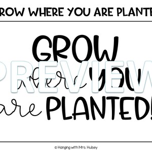 Plant Farmhouse Welcome Back to School Bulletin Board - Plant Classroom ...