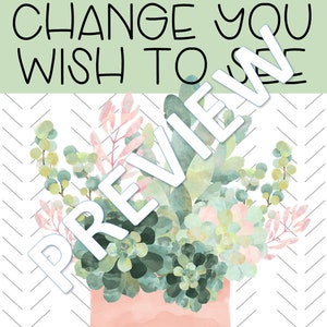 Plant Decor Motivational Posters: Farmhouse Classroom Decor (digital ...