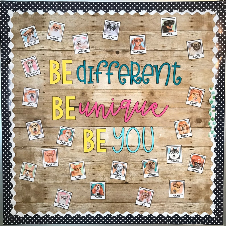 Hipster Dog Classroom Decor Bundle - Etsy