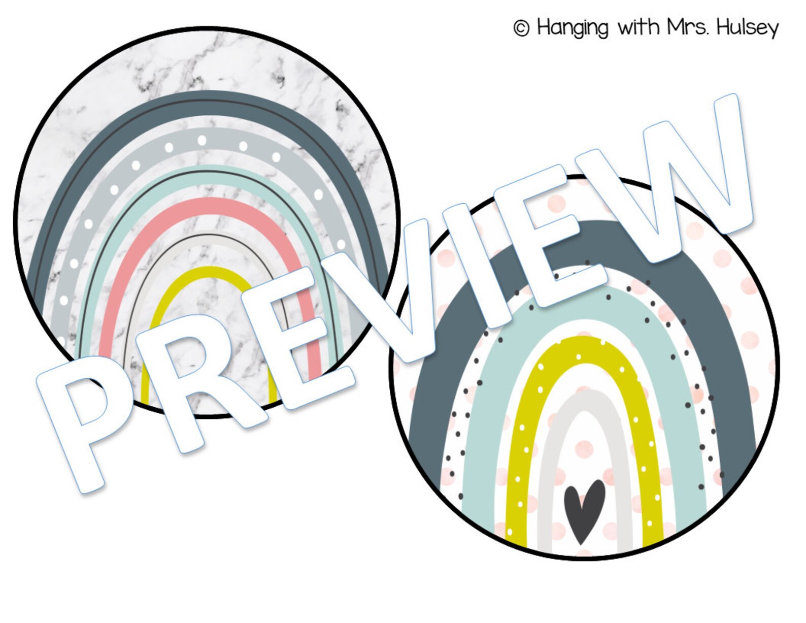 Boho Rainbow Welcome Back to School Bulletin Board - Etsy