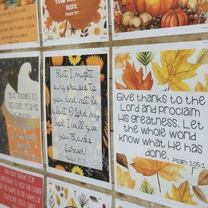 Thanksgiving Decor Bible & Christian Posters - Etsy