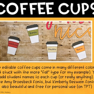 Fall Bulletin Board: Pumpkin Spice Classroom Decor - Etsy