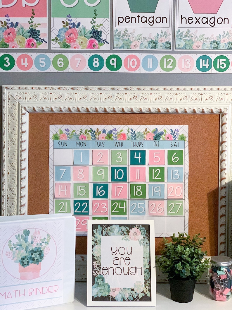 Farmhouse Plant Classroom Decor Bundle - Etsy