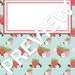 Strawberry Binder Covers and Spine Labels - Etsy