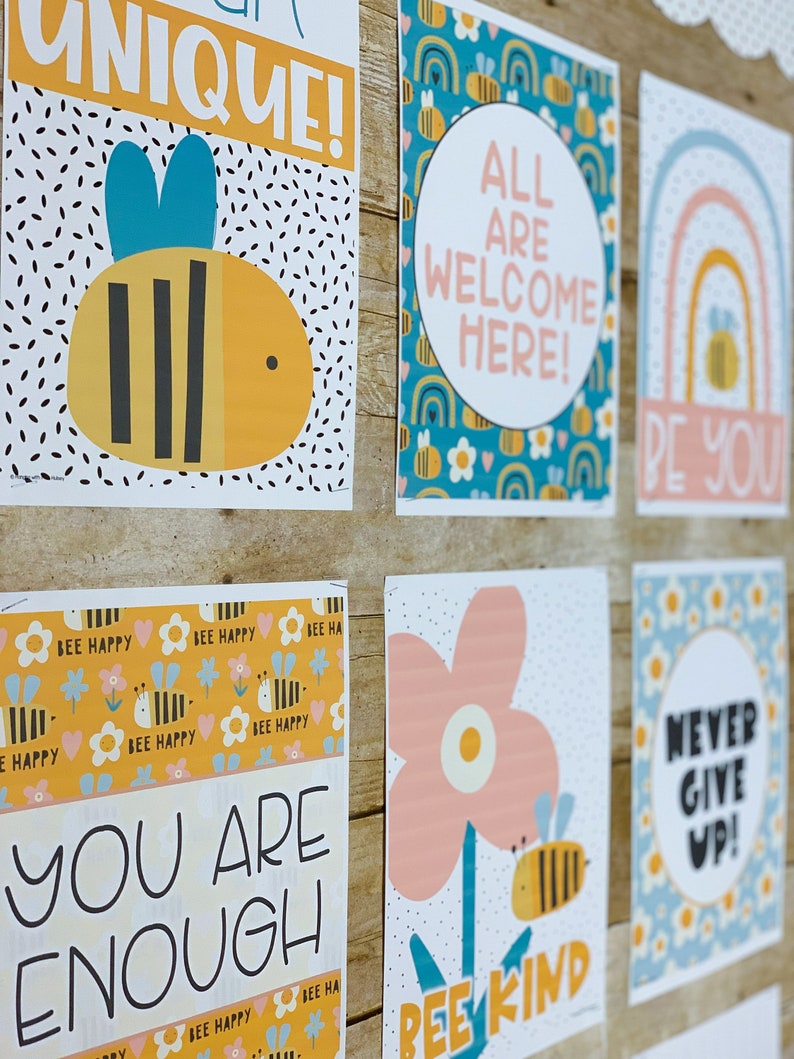 Bee Classroom Decor Bundle - Etsy