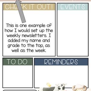 Farm Newsletter Templates - Farm Classroom - Farm Class Decor - Farm ...
