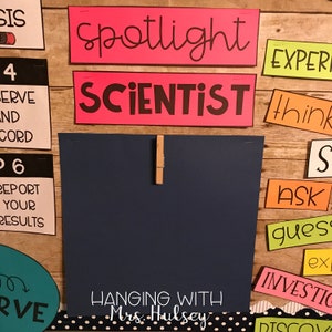 Science Bulletin Board Bundle - Etsy