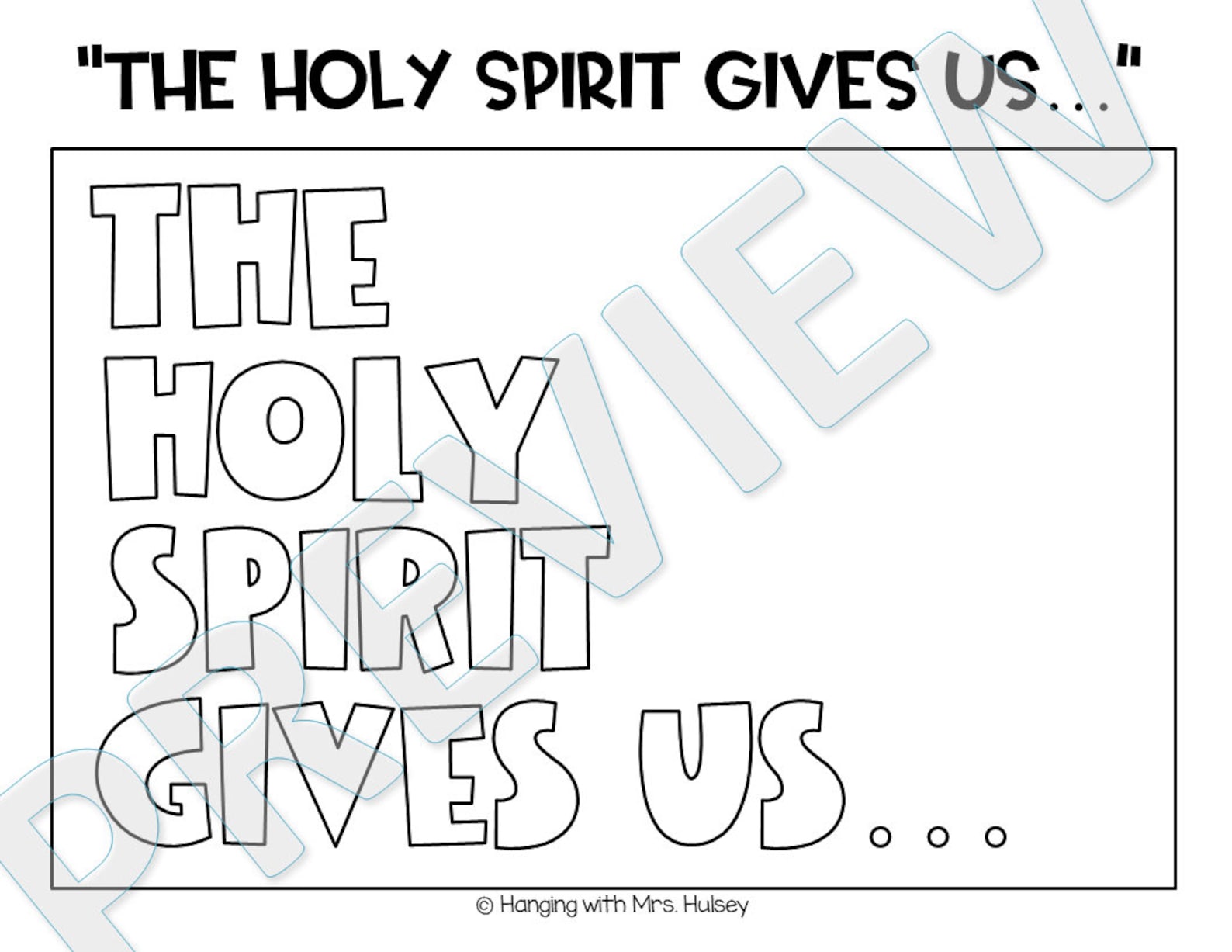 Fruit of the Spirit Bulletin Board: Christian Classroom Decor - Etsy