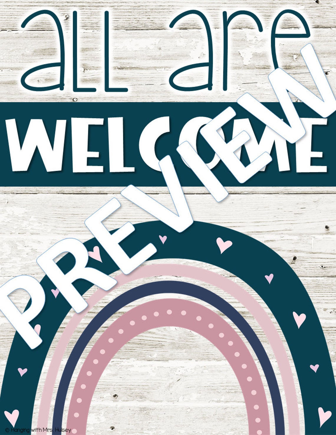 Boho Rainbow Motivational Posters - Etsy