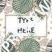 Boho Jungle Binder Covers and Spine Labels - Etsy