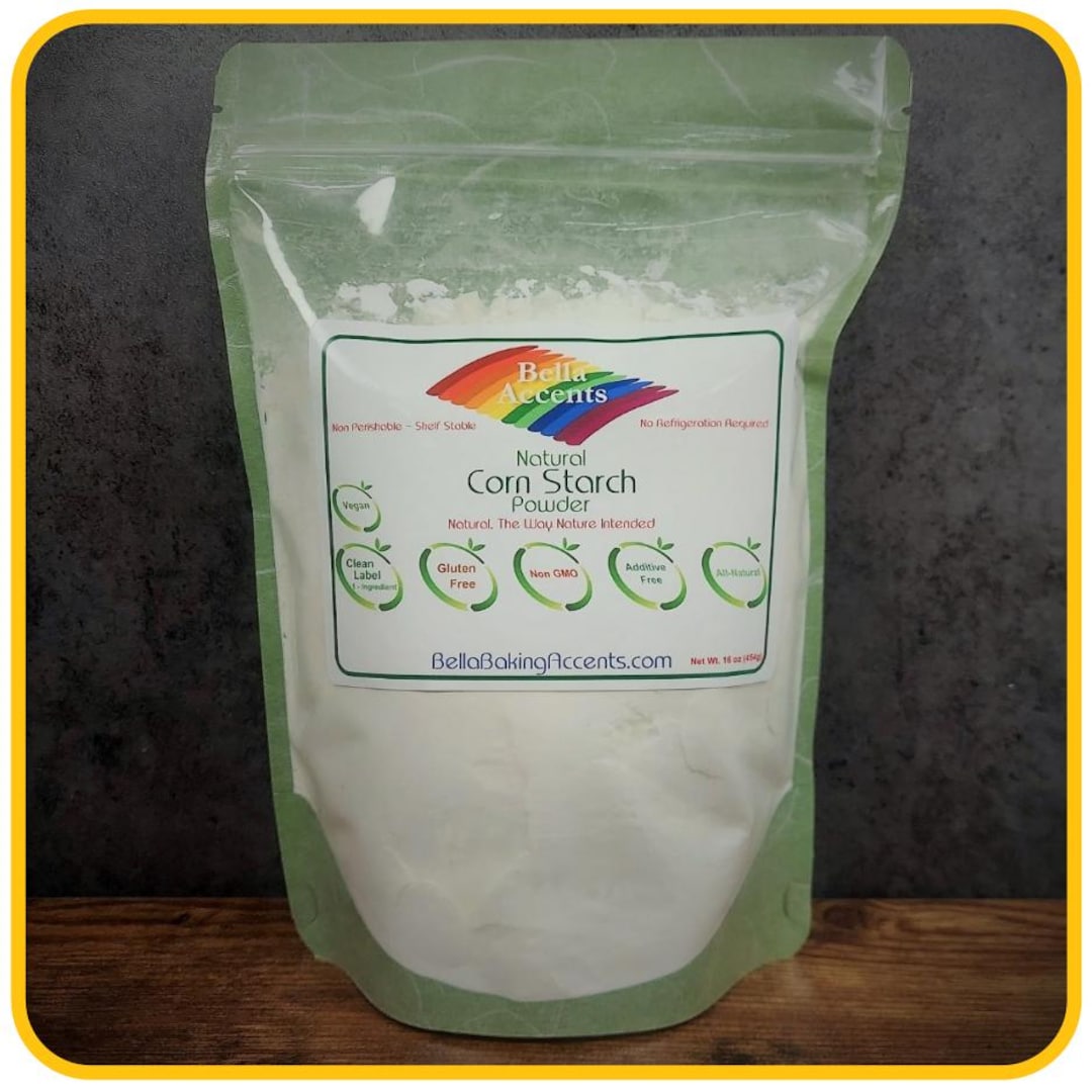 All-natural Corn Starch Powder: Vegan Baking & Cooking Thickener - Etsy