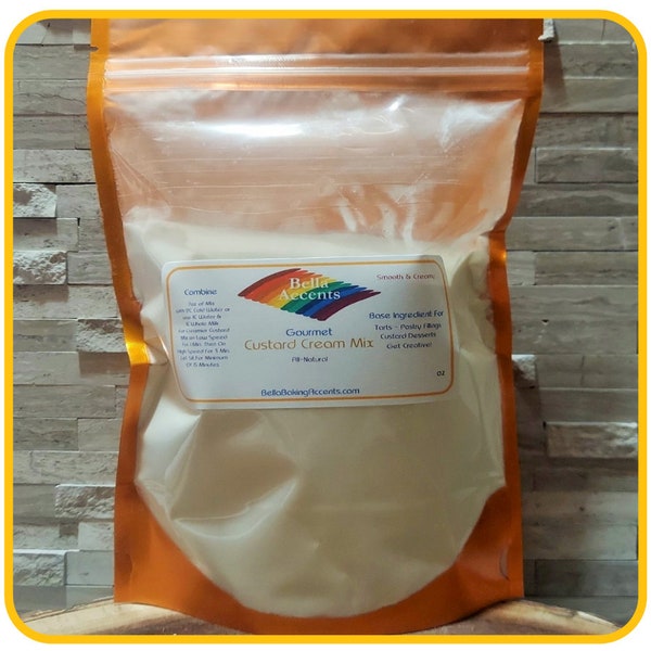 Custard Cream - Etsy