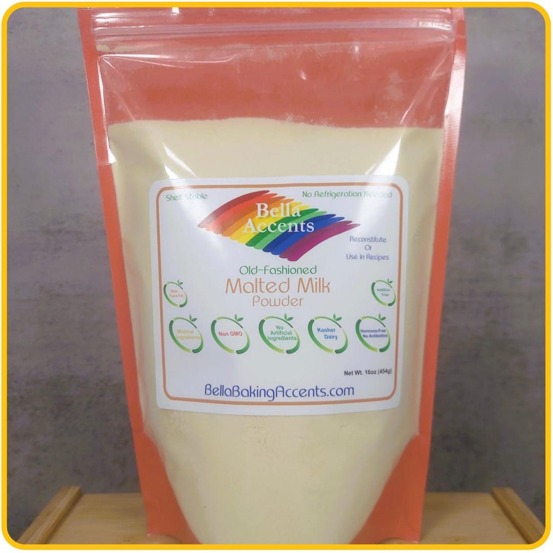 Old Fashioned Malted Milk Powder Natural Milk Shakes Protein Shakes Dry ...