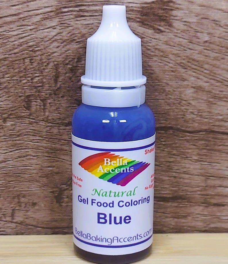 Natural Liquid Gel Food Coloring: Plant-based Vegan Dye, 10 Colors - Etsy
