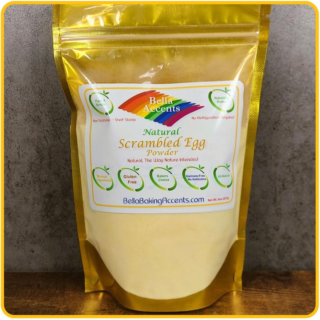 Freeze-dried Scrambled Egg Mix: All-natural Cooking Ingredients - Etsy