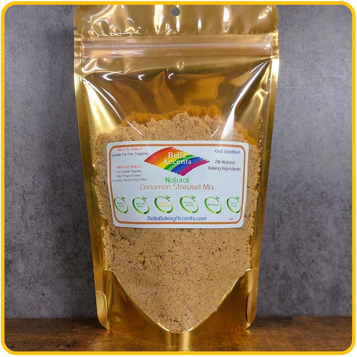 Cinnamon Streusel Topping Mix: All-natural Dessert Topping - Etsy