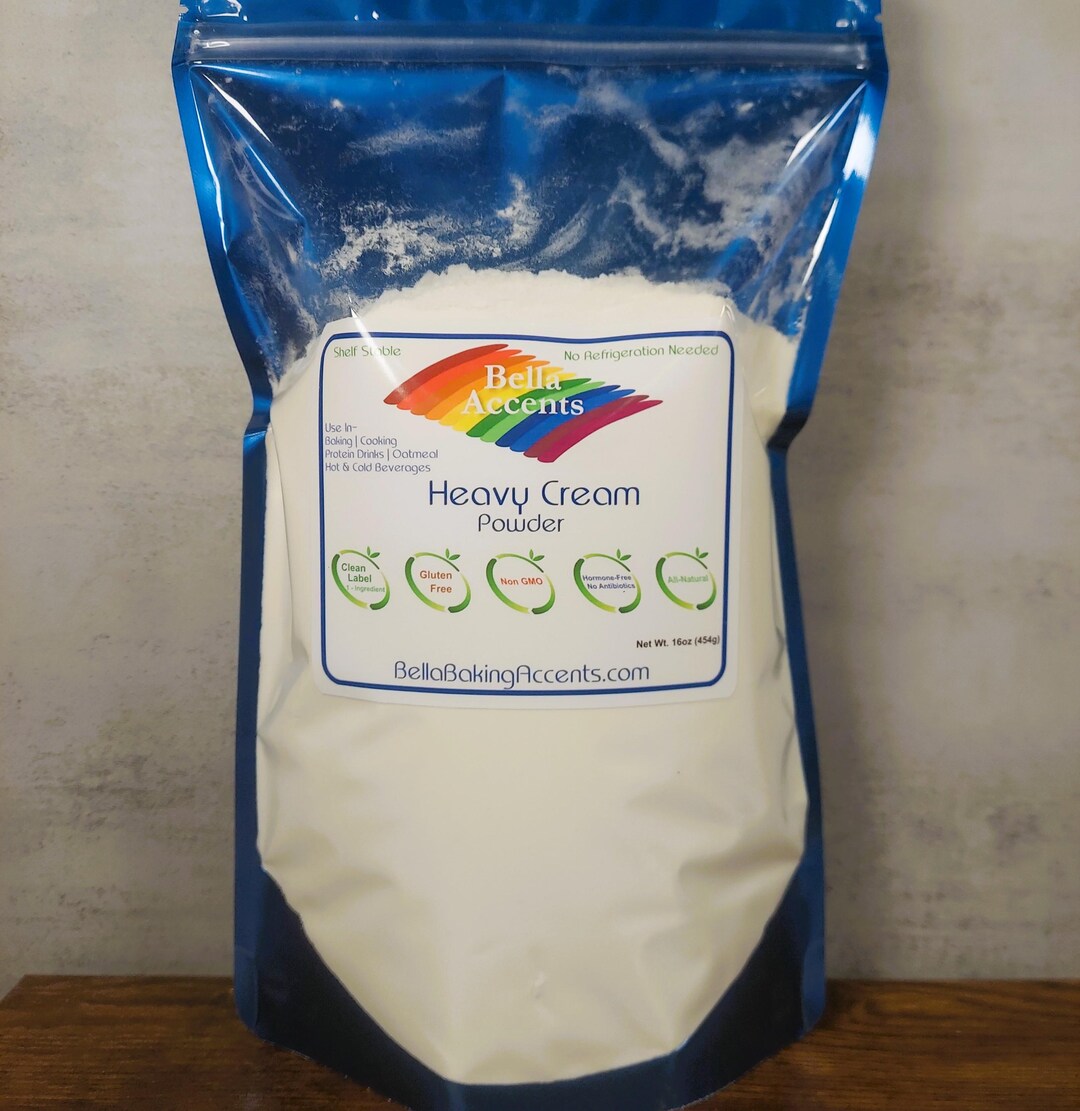 Heavy Cream Powder All Natural Baking Ingredient Use in All of Your ...