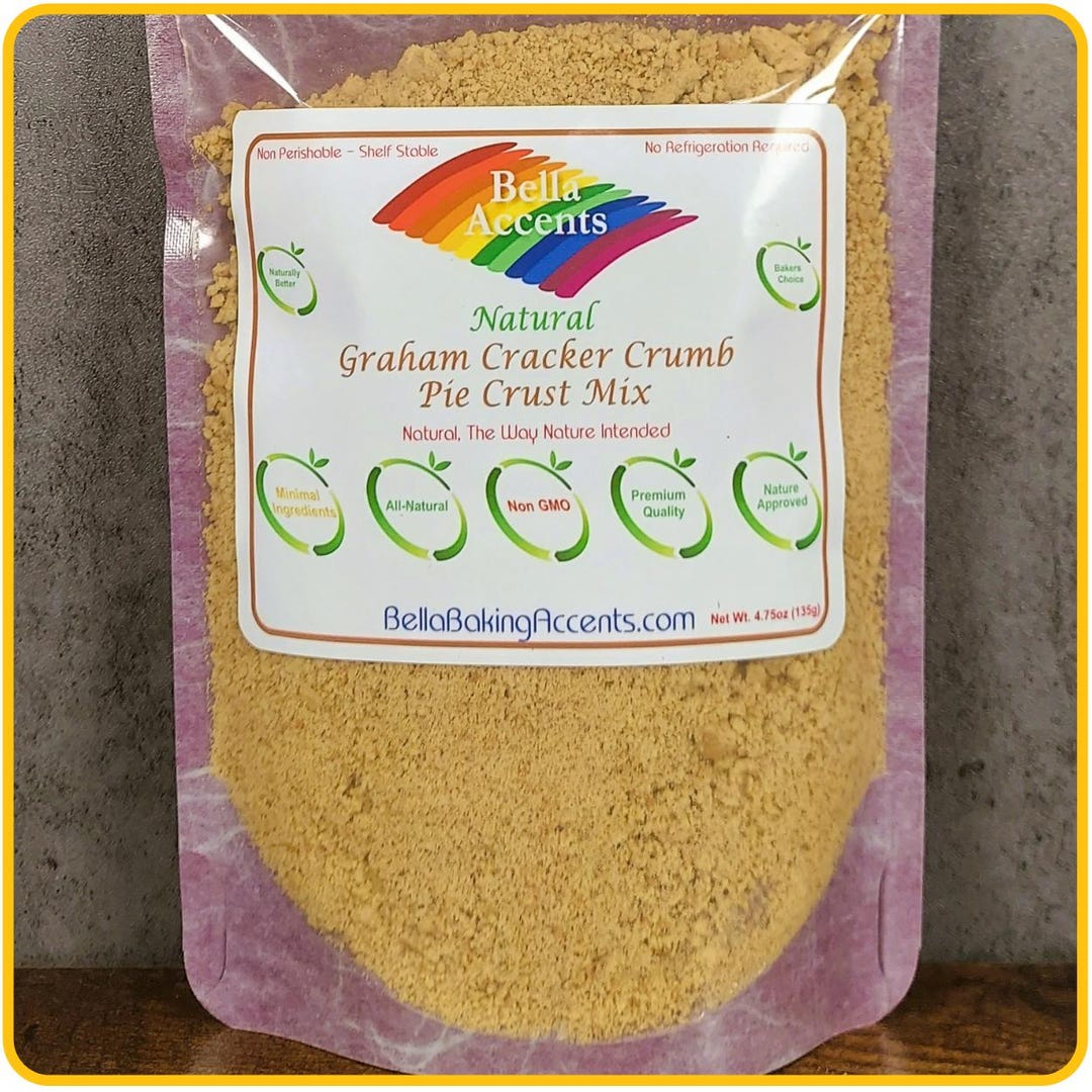 Natural Graham Cracker Pie Crust Mix: Classic Flavor - Etsy