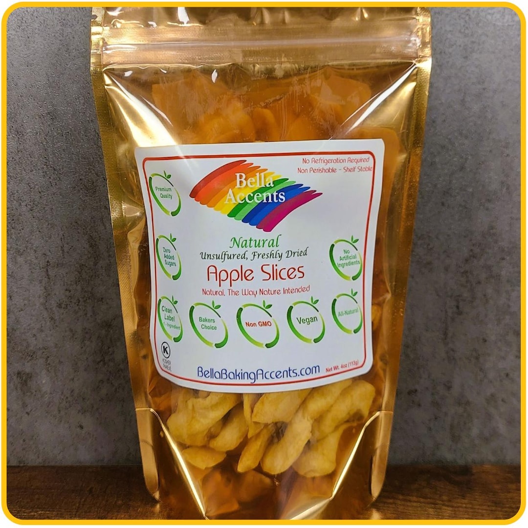 Fresh Dried Fuji Apple Slices: All-natural Baking Fruit - Etsy