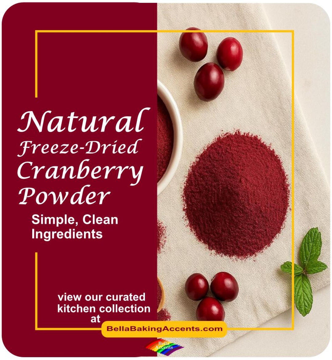 Freeze-dried Cranberry Powder: Natural Superfood for Baking & Smoothies ...