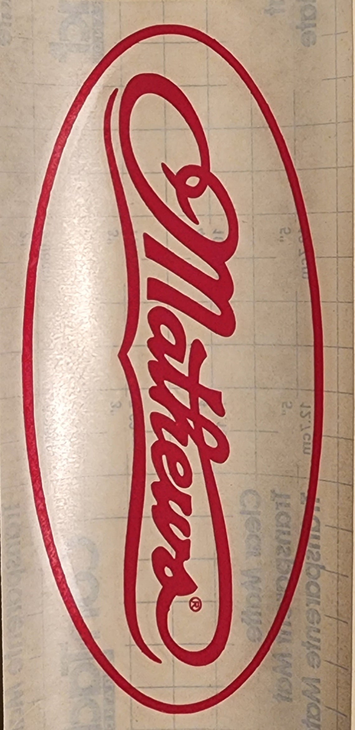 Mathews Logo Decal - Etsy