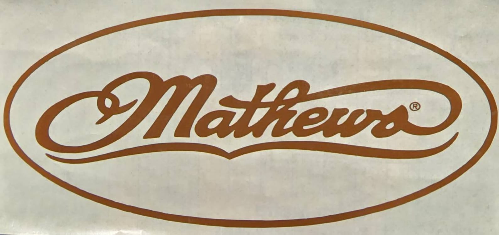 Mathews Logo Decal - Etsy