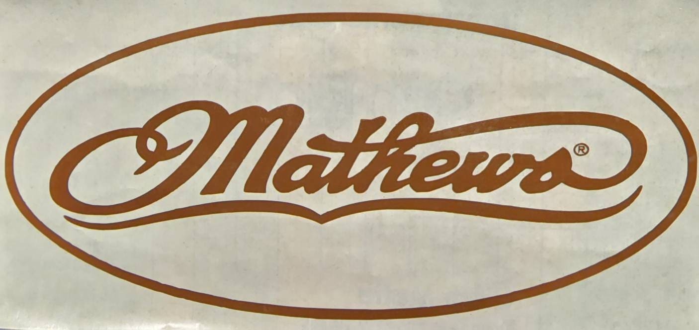 Mathews Logo Decal - Etsy