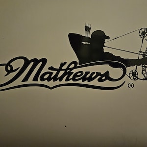 Mathews Logo With Archer - Etsy