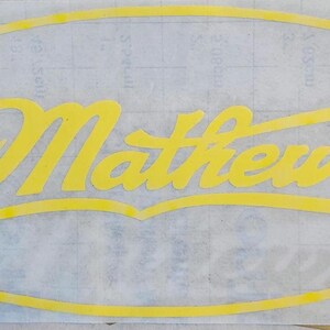Mathews Logo Decal - Etsy
