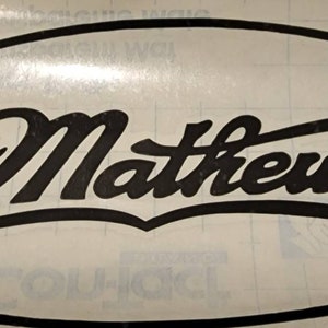 Mathews Logo Decal - Etsy